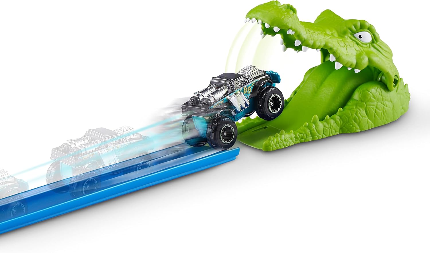 METAL MACHINES PISTA CROC ATTACK con Vehiculó | Metal machi